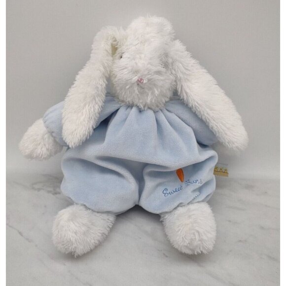 Bunnies by the Bay | Toys | Bunnies By The Bay Baby White Blue Plush ...